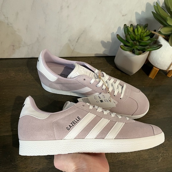 adidas | Shoes | Adidas Gazelle Lavender Smokesilver Dawn | Poshmark